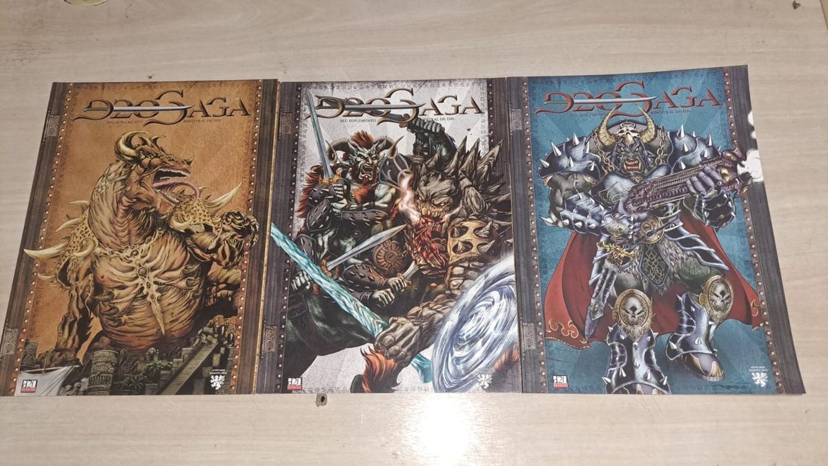 D20 Saga (3 Revistas) | Livro Ad&D Usado 118383723 | enjoei