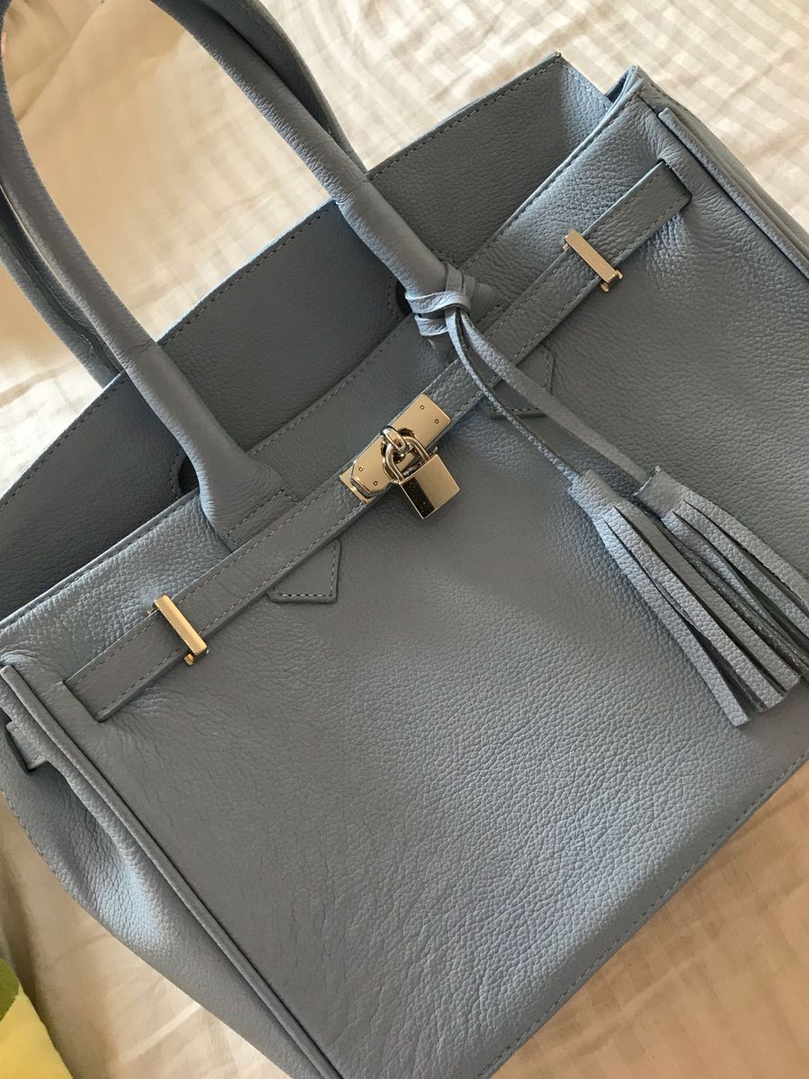 Da Cor do Céu | Bolsa de Ombro Feminina Fernanda Gregorim Usado ...