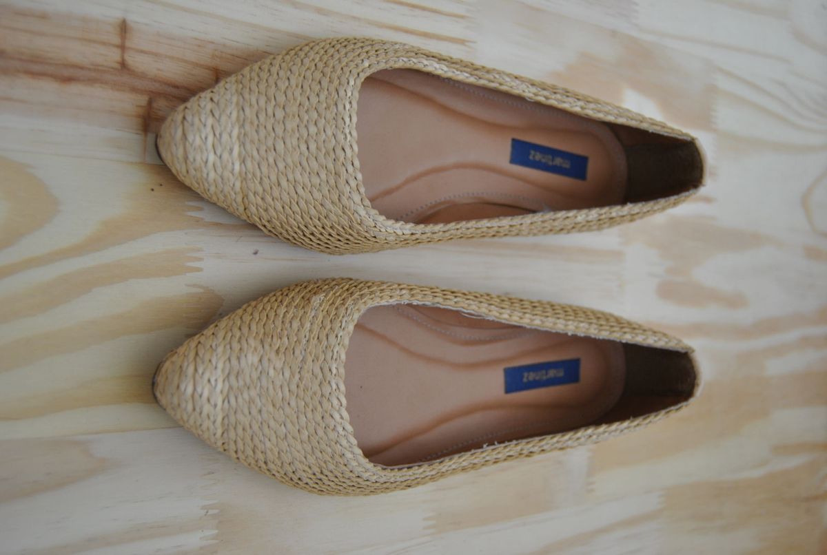 Da Patroa: Sapatilha de Palha | Sapato Feminino Martinez Usado 13210765 ...