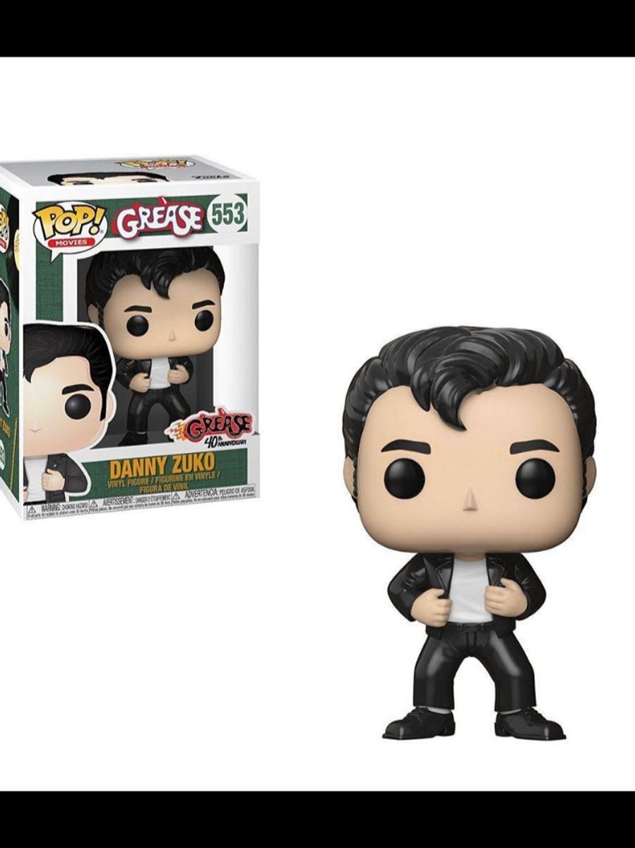 Danny Zuko #553 - Grease - Funko Pop! Movies | Filme e Série Funko ...