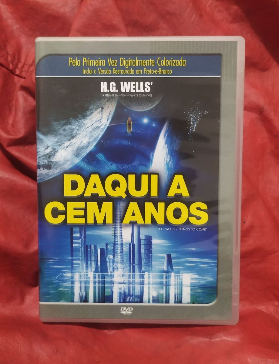 Daqui a Cem Anos H. G. Wells | Filme e Série Dvd Usado 79465526 | enjoei