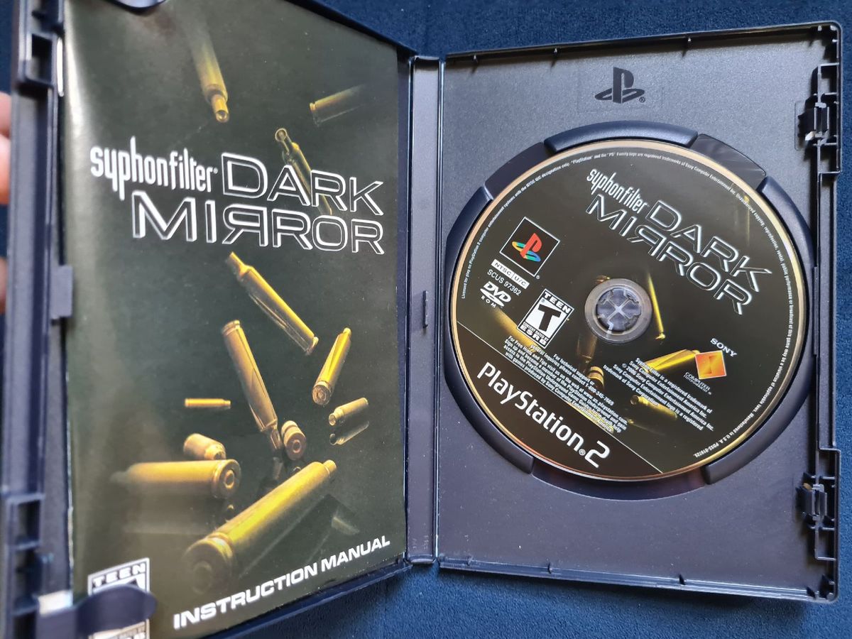 Dark Mirror Syphonfilyer Ps2 Seminovo | Jogo de Videogame Ps2 Usado ...