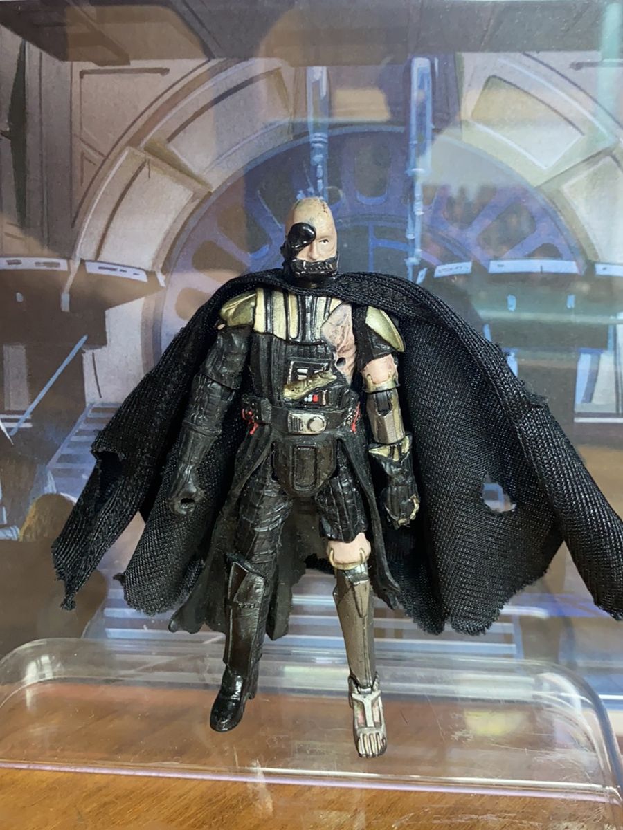 Darth Vader Dano de Batalha Force Unleashed | Brinquedo Hasbro Usado ...