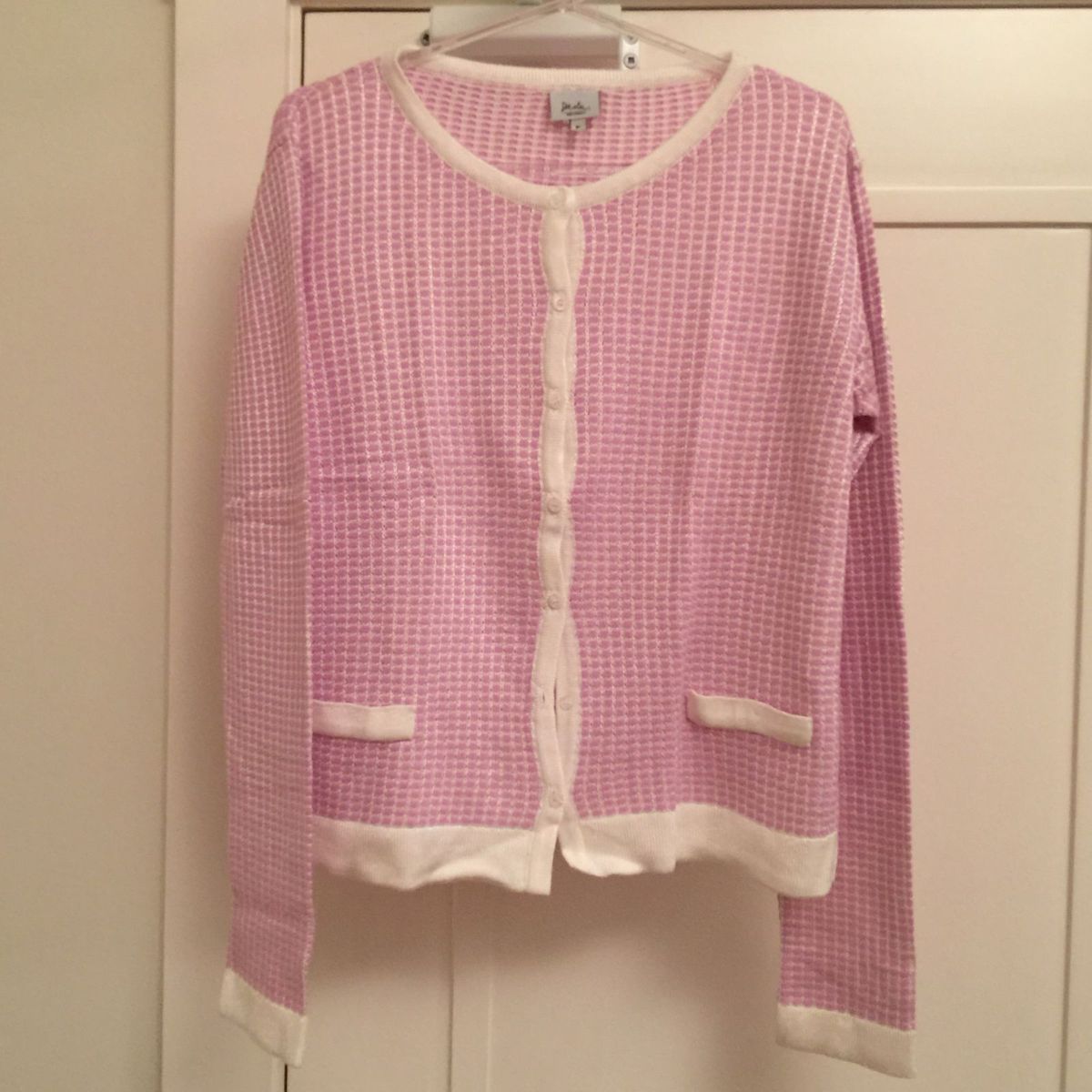 Daslu, Casaquinho Trico Rosa | Casaco Feminino Daslu Usado 21700124 ...