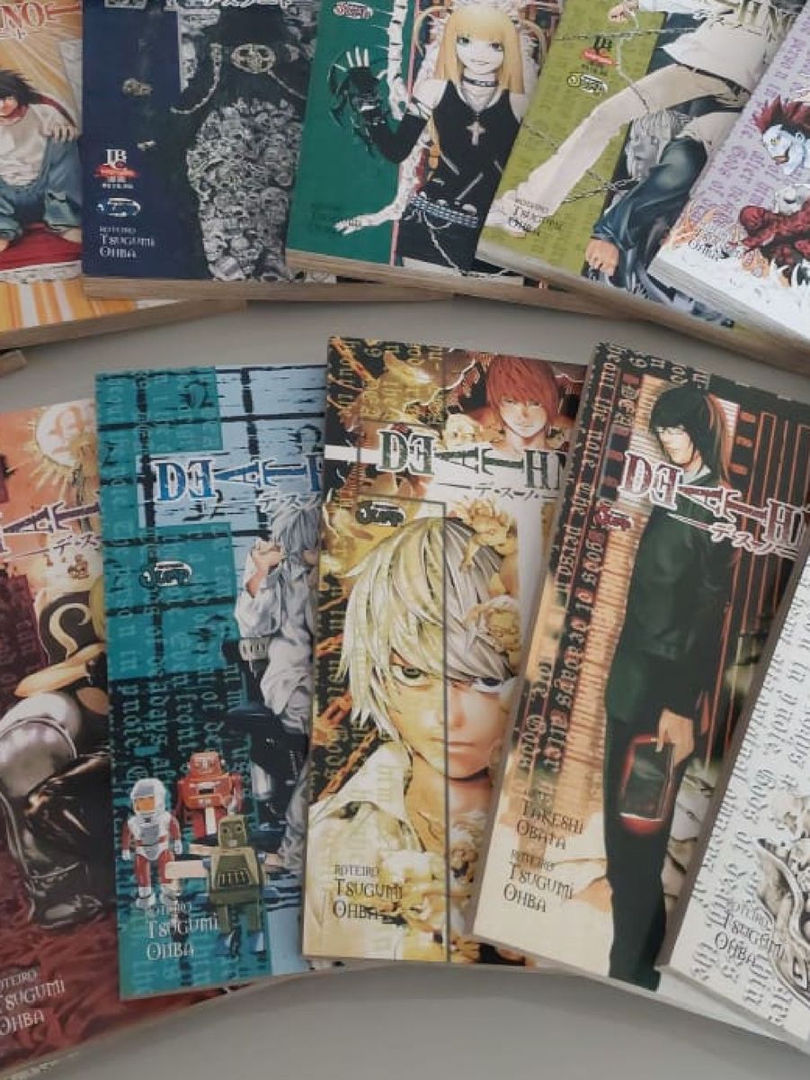 Death Note Coleção Completa de Mangá - 12 Volumes | Livro Jbc Usado ...