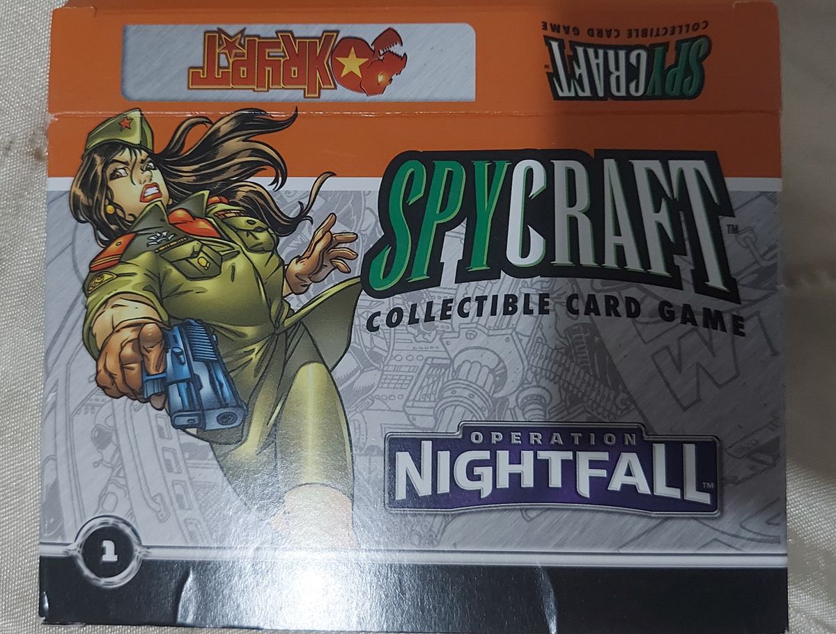 Deck de Cartas Spycraft Operation Nightfall Card Game | Jogo de Tabuleiro Aeg Usado 61866860 ...