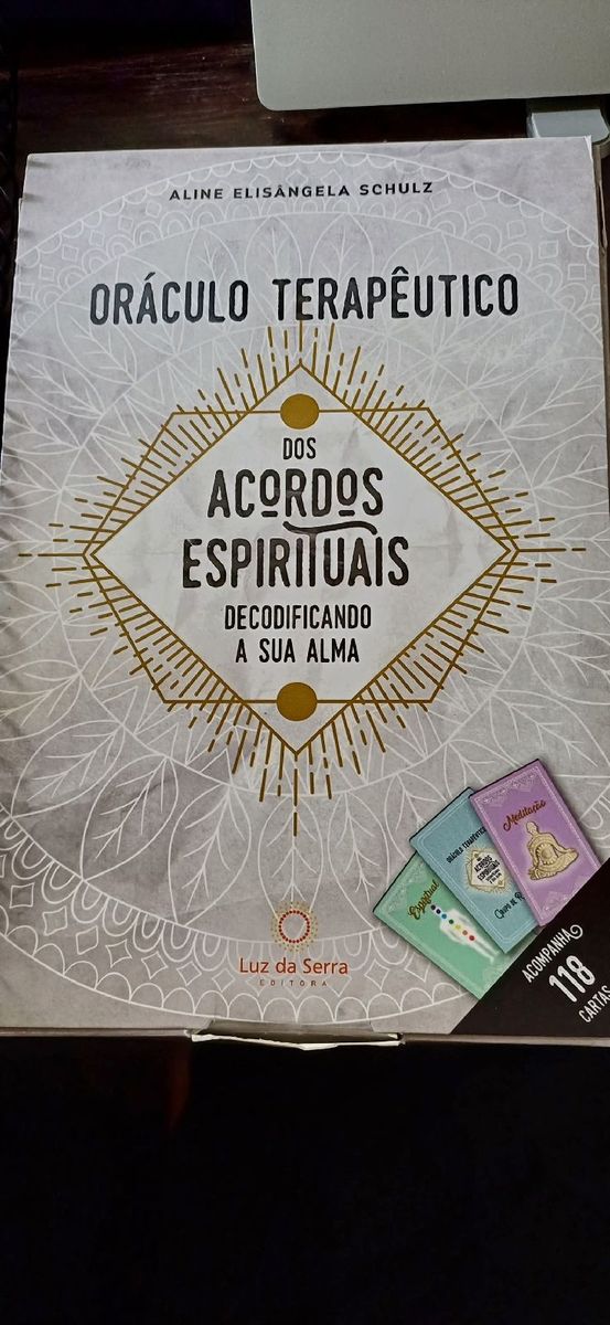 Deck Oráculo Terapêutico Dos Acordos Espirituais | Livro Livro Usado ...