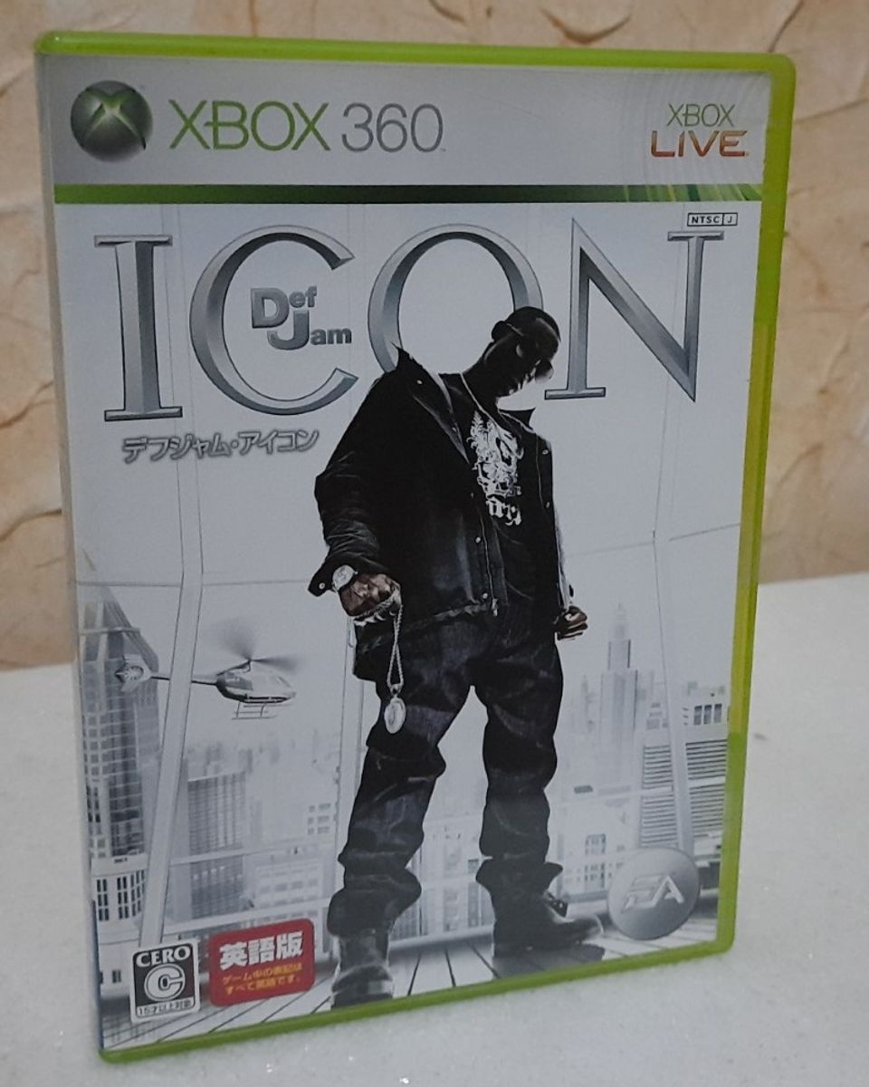 Def Jam Icon Japonês Original Leia - Xbox 360 | Jogo de Videogame Ea ...