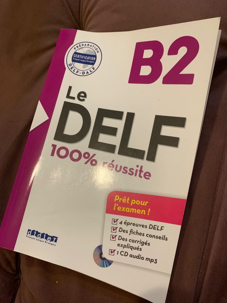 Delf B2 100% Réussite | Livro Usado 128438201 | enjoei