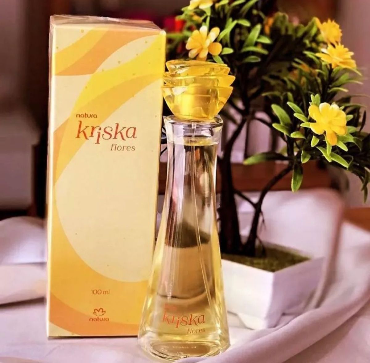 Deo Colônia Kriska Flores | Perfume Feminino Natura Nunca Usado ...
