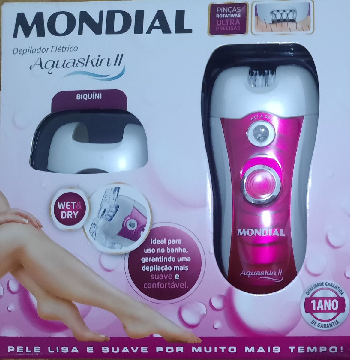 Depilador Elétrico Aquaskin 2 Mondial | Item Info & Eletro Mondial ...