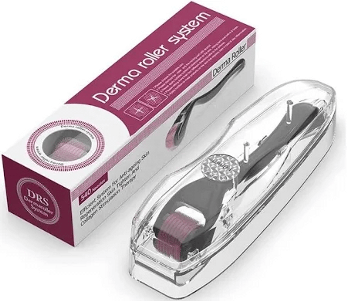 Dermaroller 0.5mm 540 Agulhas Derma Roller System | Cosmético Feminino ...