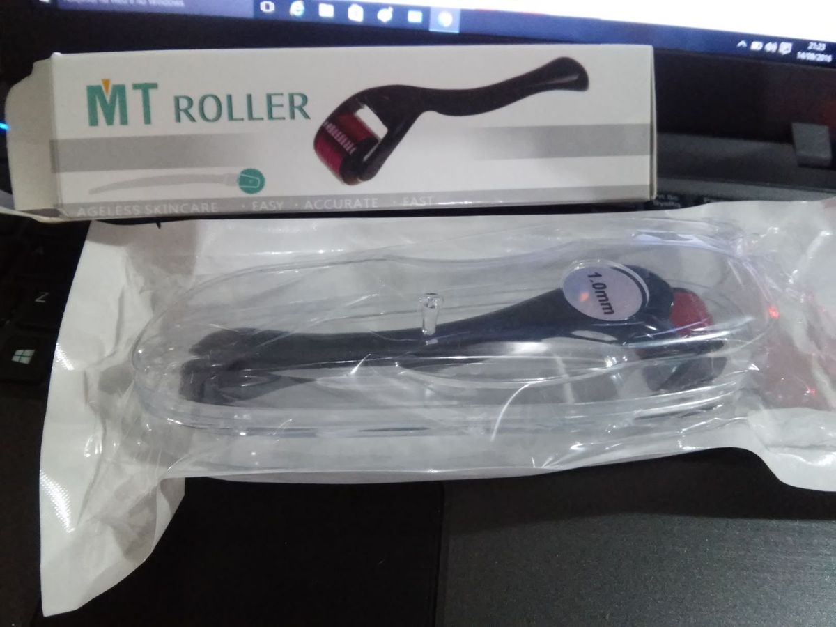 Dermaroller Mt Roller 1.5mm 540 Agulhas | Maquiagem Feminina Mt Roller ...