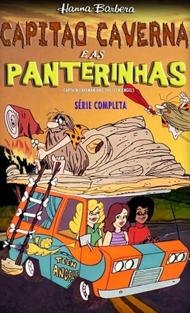 Desenho Capitão Caverna e As Panterinhas 1977 - 1 Dvd - 21 Episódios | Filme e Série Desenho ...