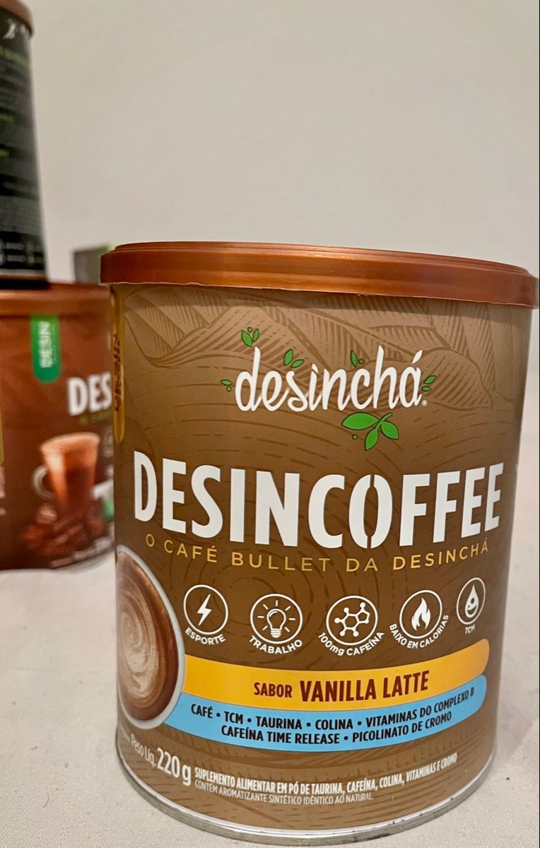 Desincoffee Vanilla Latte 220g - Desinchá | Móvel p/ Casa Desinchá ...