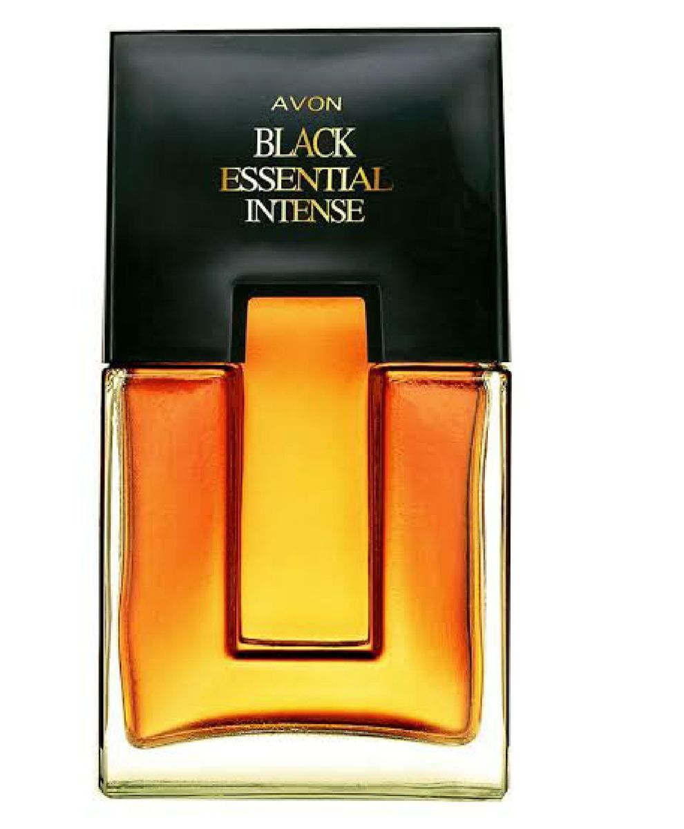 Desodorante Colônia Black Essential Intense Avon Perfume Masculino ...