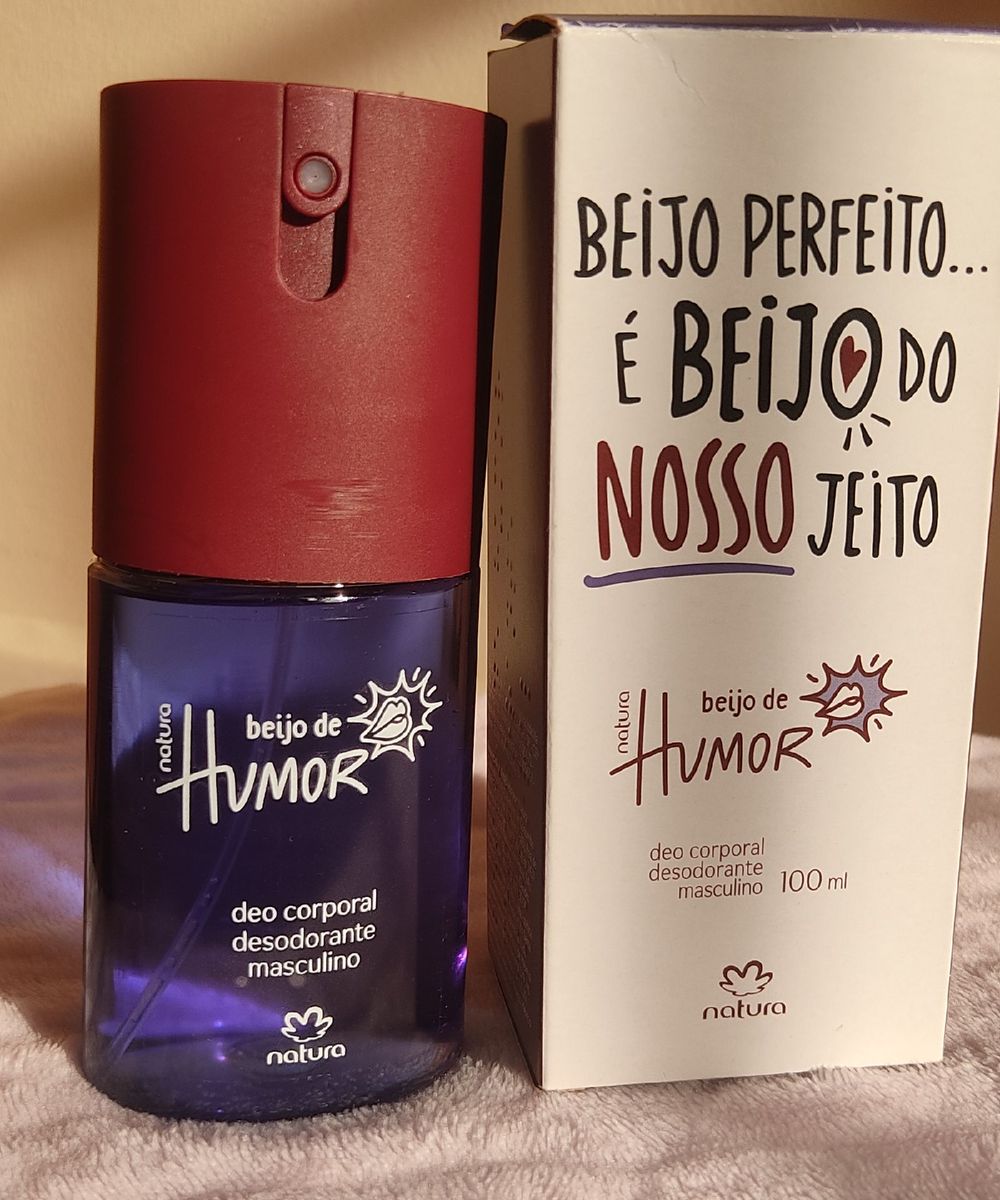 Desodorante Corporal Masculino Beijo de Humor 100ml | Perfume Masculino ...