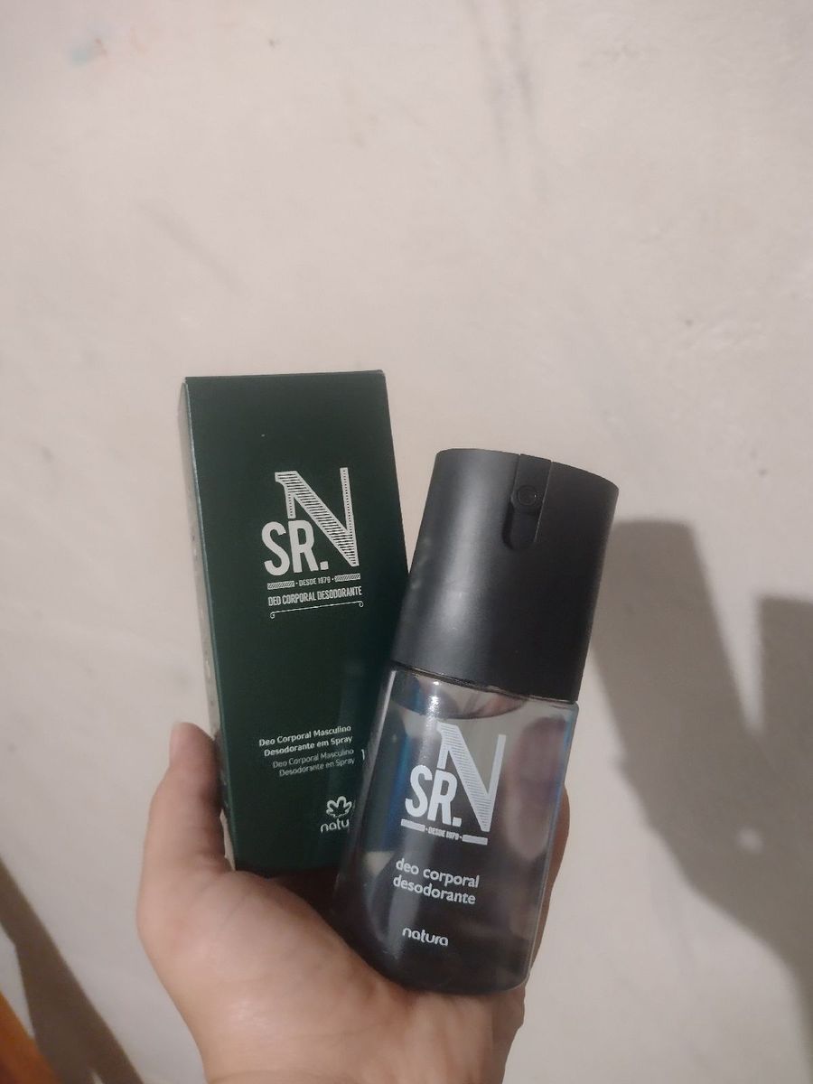 Desodorante Corporal Sr N 100 Ml | Perfume Masculino Natura Nunca Usado 101000210 | enjoei