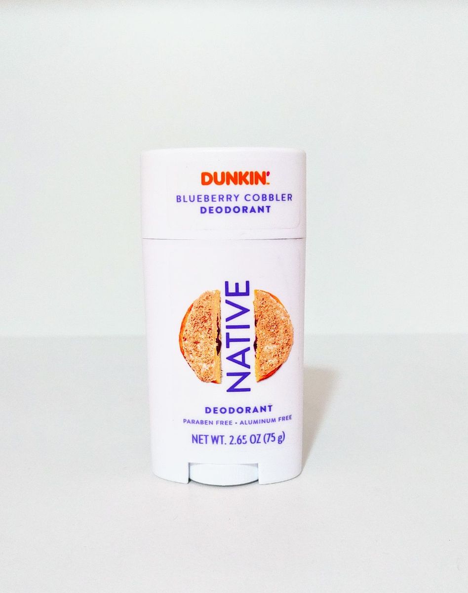 Desodorante Native X Dunkin Blueberry Cobbler sem Alumínio | Cosmético ...