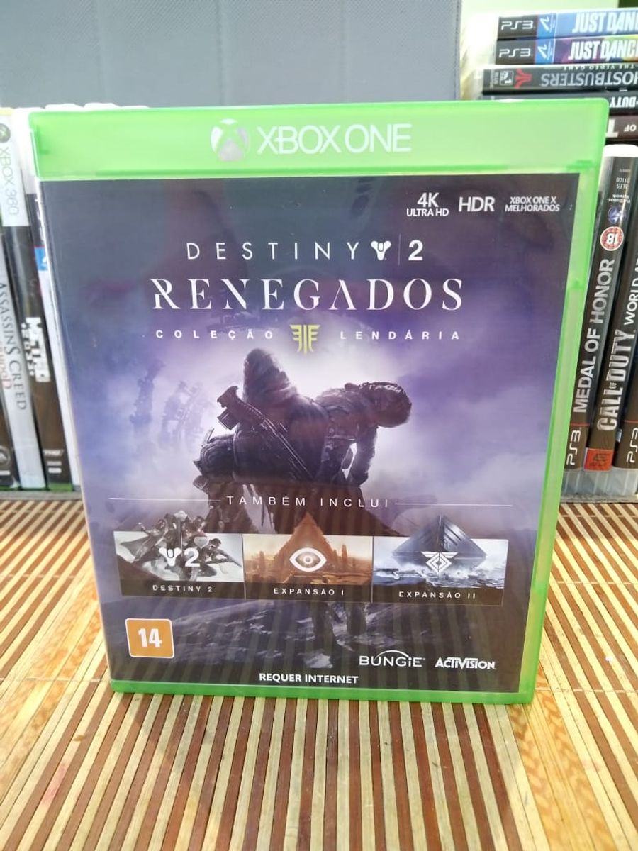 Destiny 2 Renegados: Edição Lendária Xbox One Física | Jogo de ...