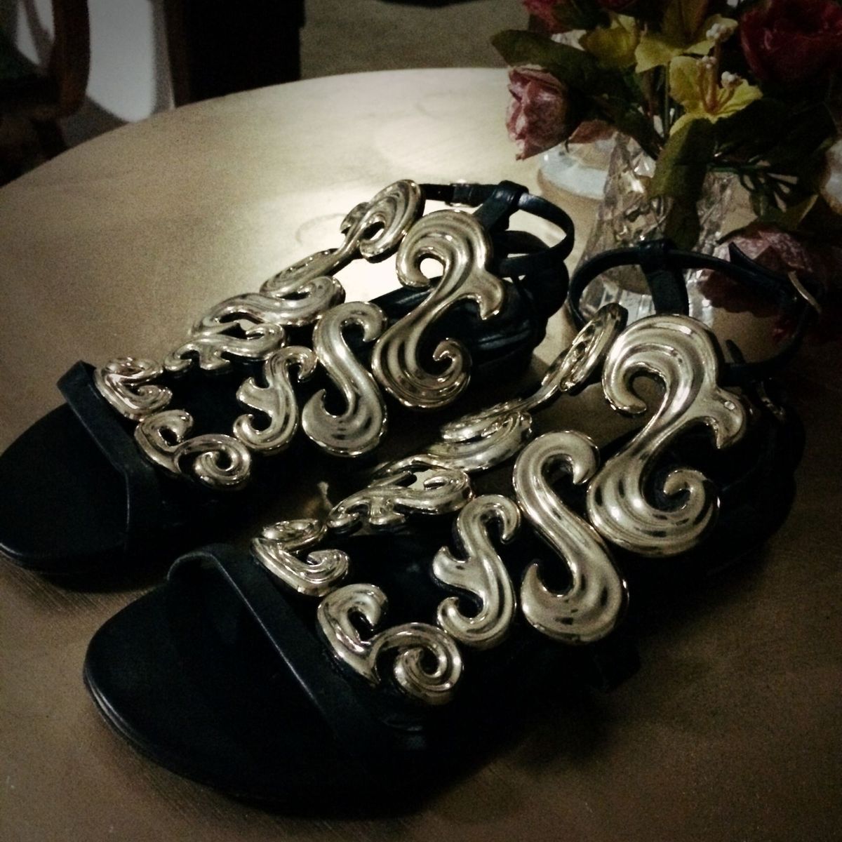 Deusa Grega | Sandália Feminina Schutz Usado 3005885 | enjoei