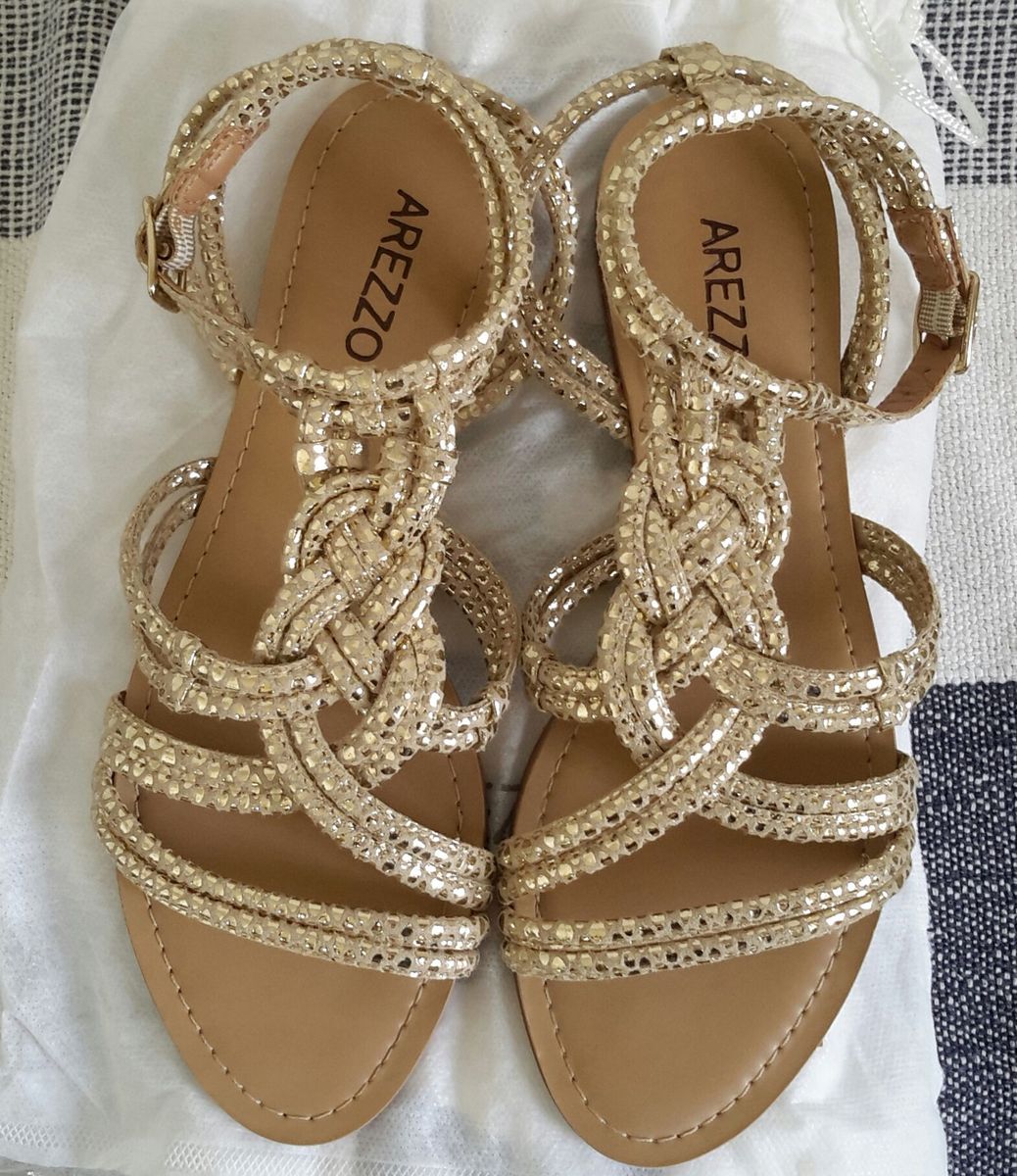 Deusa Grega | Rasteira Feminina Arezzo Usado 2503788 | enjoei