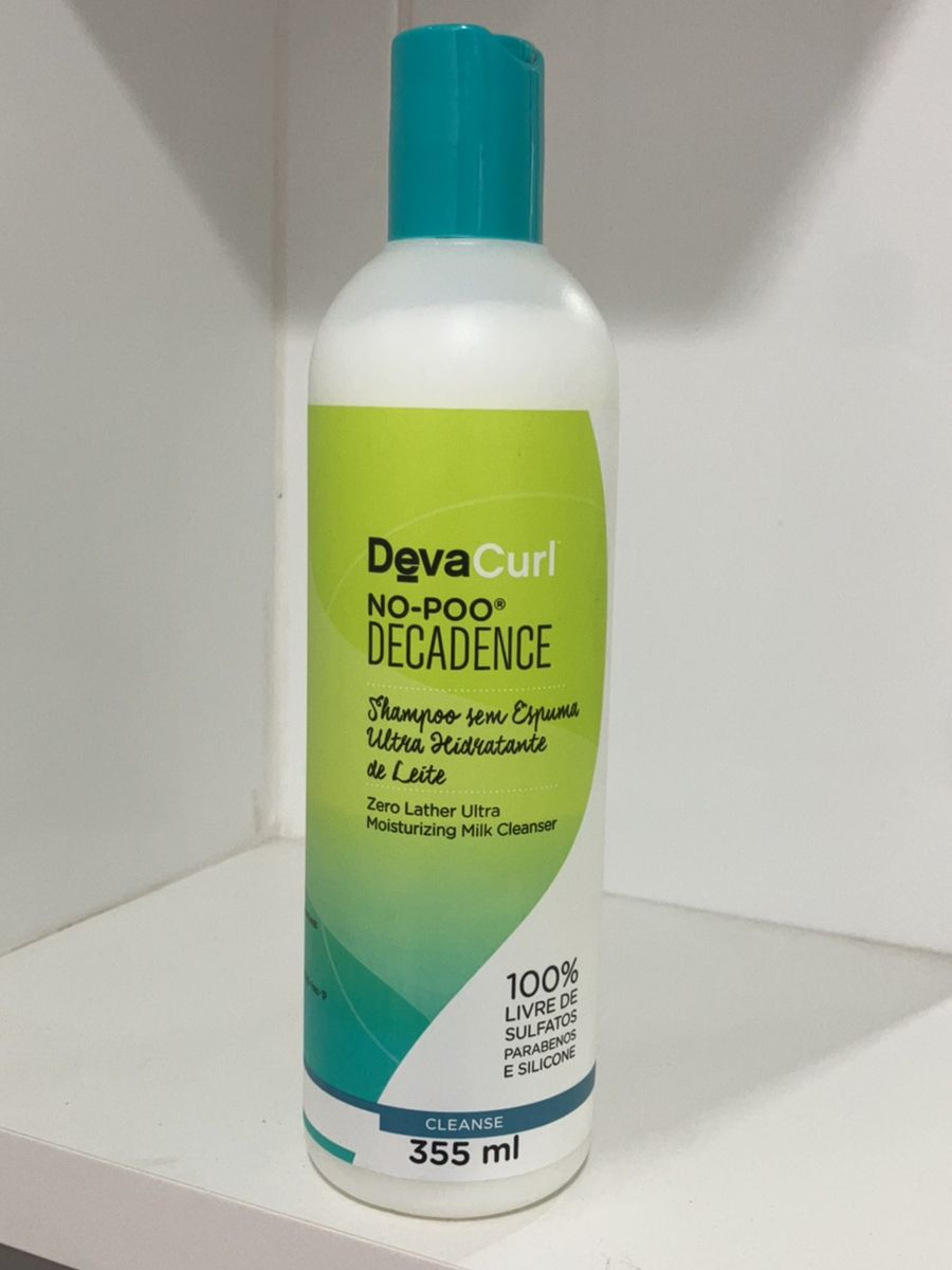 Deva Curl Shampoo No-poo Decadence 355ml | Produto p/ Cabelos Feminino ...