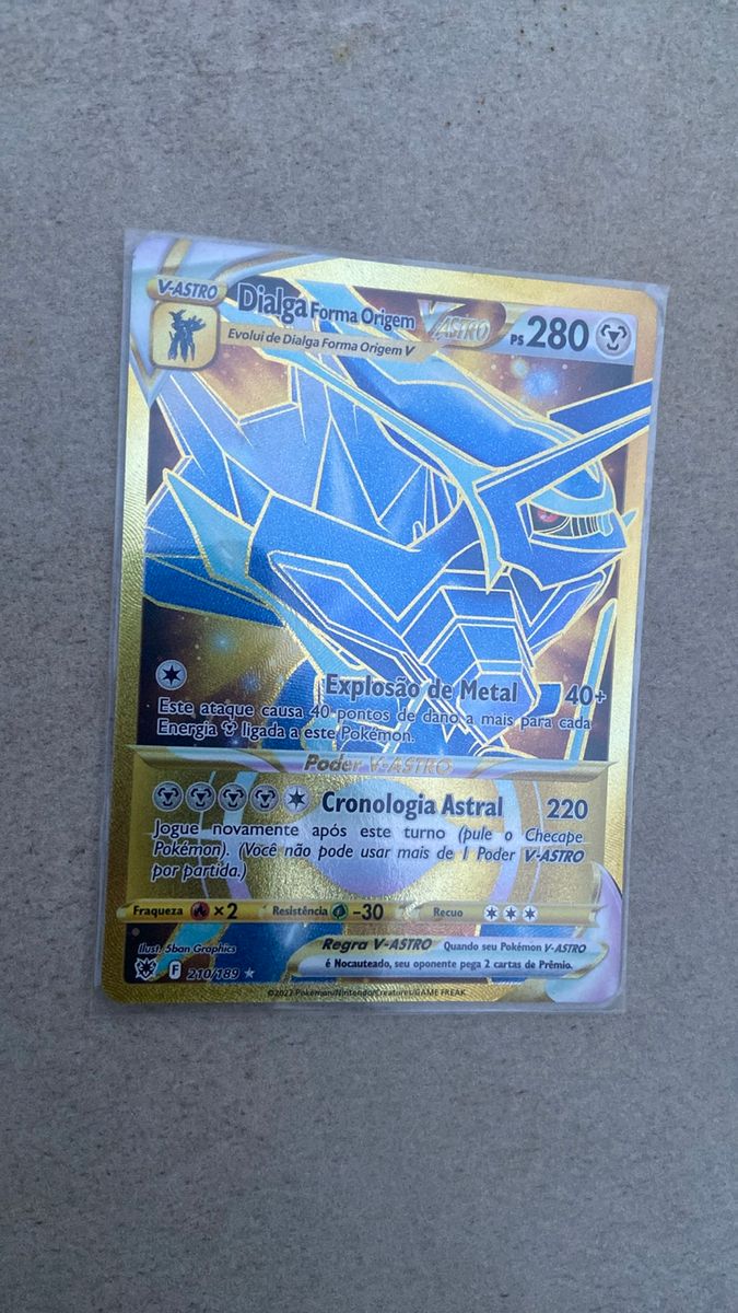 Dialga Forma Origem V Astro | Cacareco Usado 134853128 | enjoei