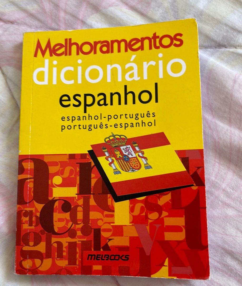 Dicionário de Espanhol | Livro Melbooks Usado 75822523 | enjoei