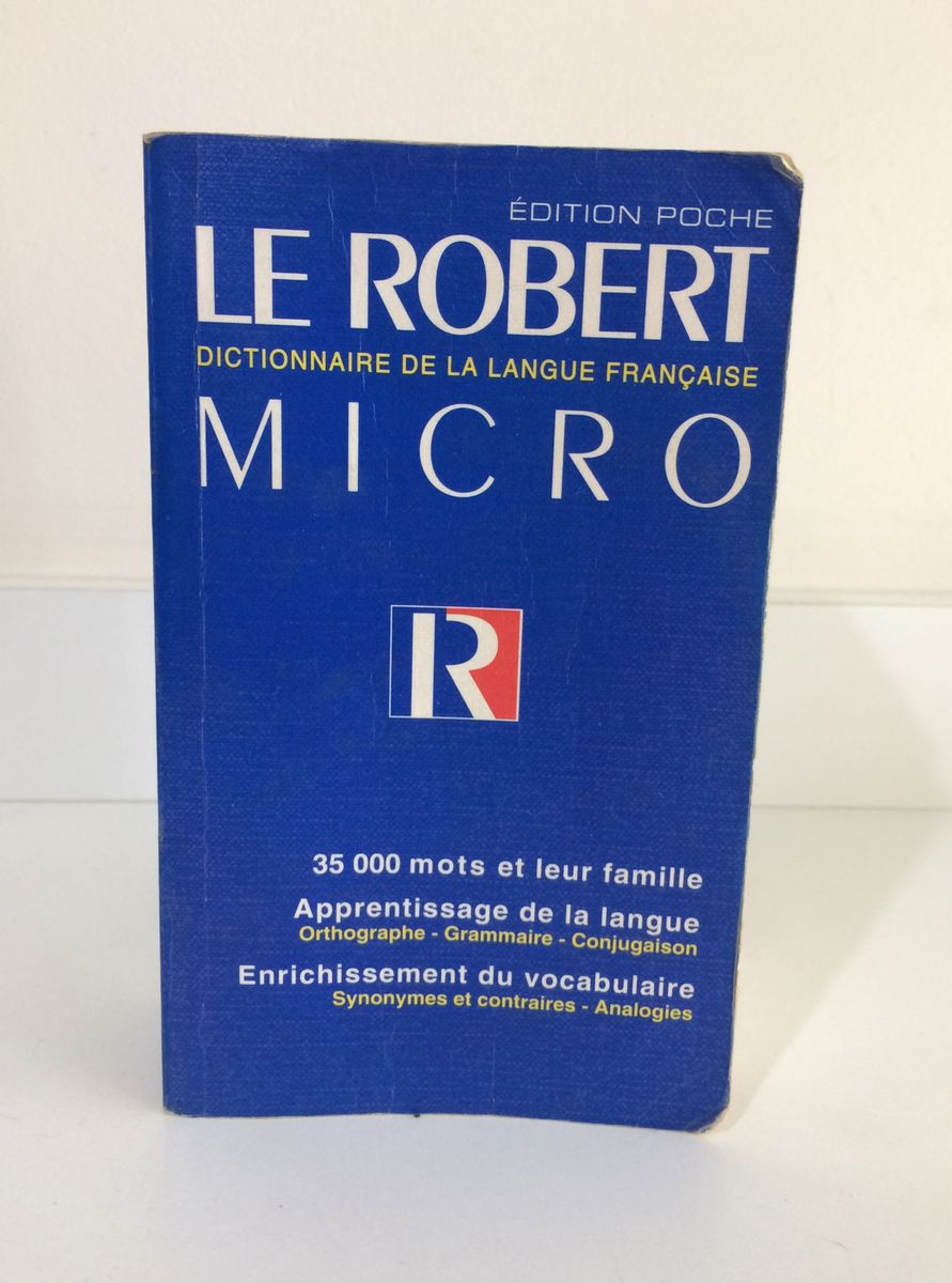 Dicionário de Francês Le Robert Micro | Livro Editora Dicorobert Usado ...