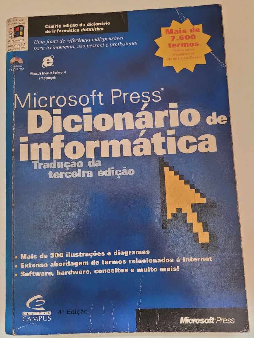 Dicionário de Informática Microsoft Press Livro em Português (brasil ...
