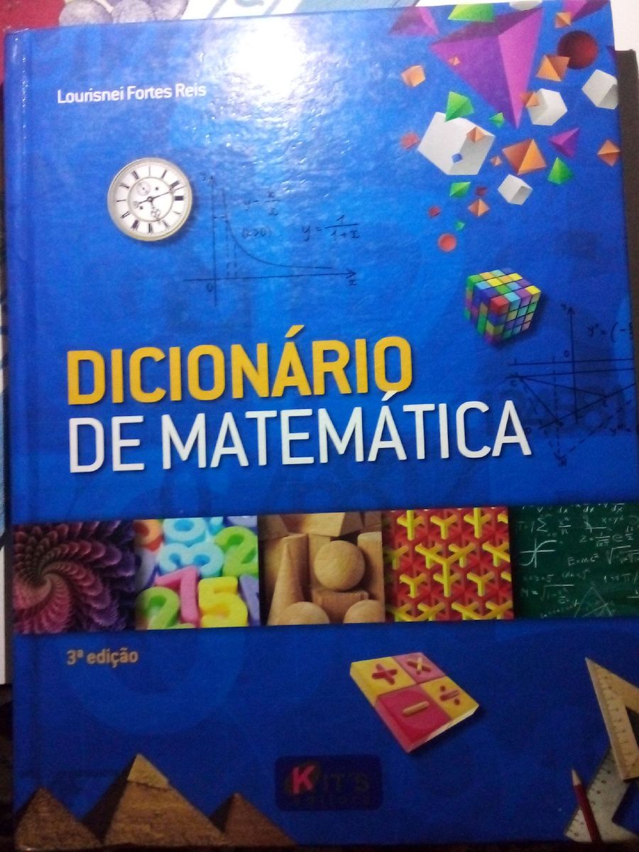 Dicionário de Matemática Terceira Edição Seminovo | Item Infantil ...
