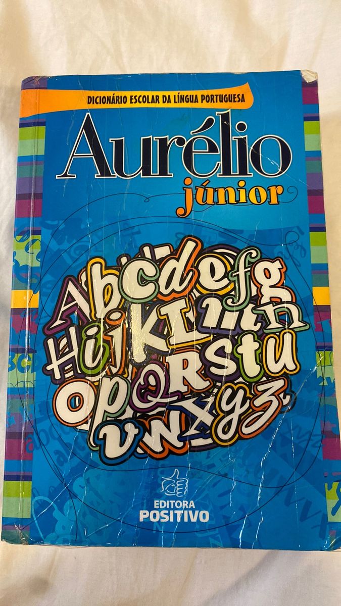Dicionário Escolar da Língua Portuguesa Aurélio Junior | Livro Editora Positivo Usado 86507614 ...