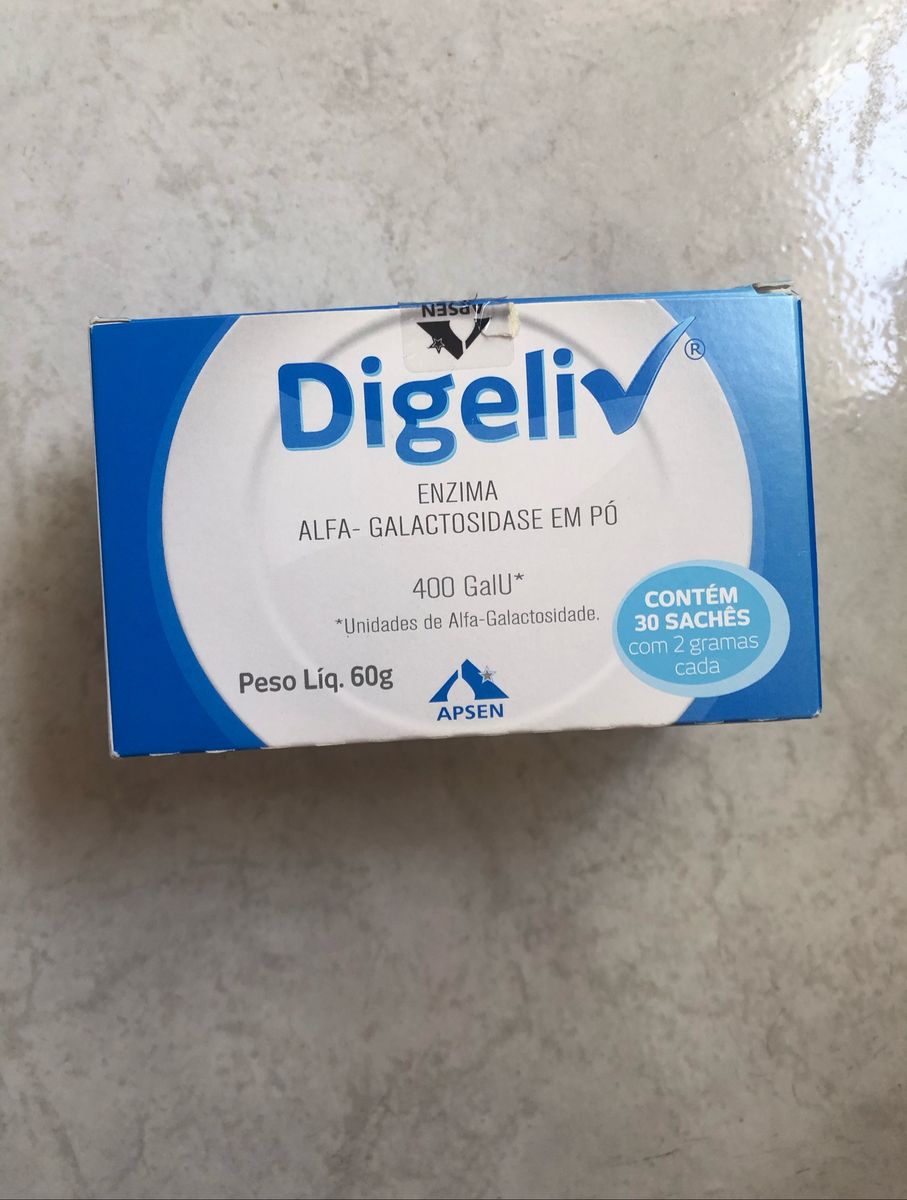Digeliv Enzima Alfa Galactosidade em Pó | Móvel de Cozinha Digeliv ...