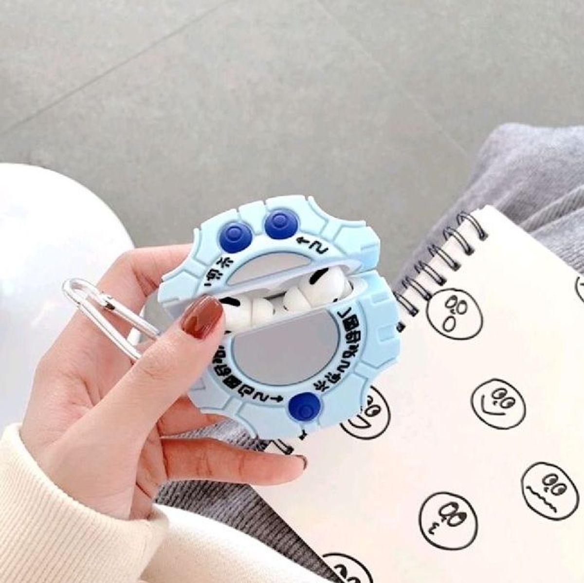 Digimon Digivice Capa para Airpods 2 | Item de Música Digimon Nunca ...