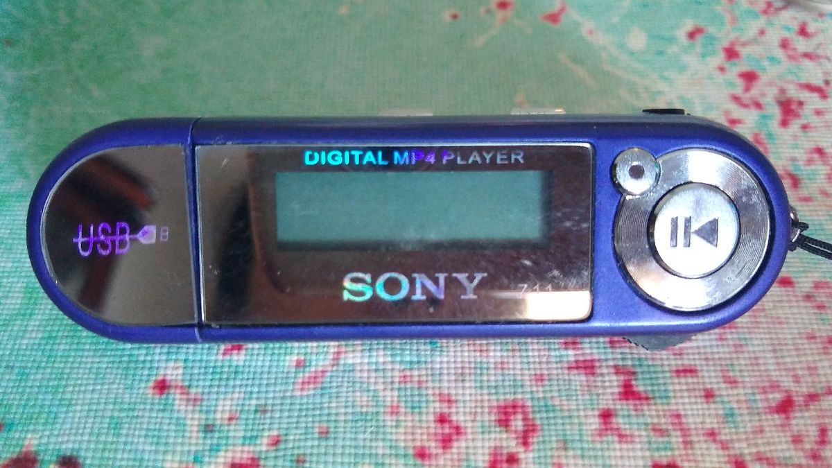 Digital Mp4 Player Original Sony Usb | Ipod e Mp3 Player Sony Usado ...