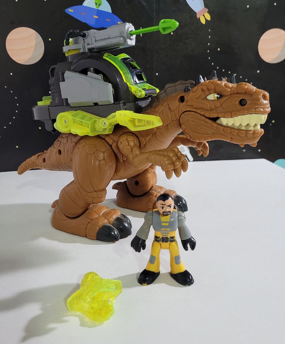 Dinossauro Dino-tech Imaginext Fischer Price Imaginext Imaginex Mattel | Brinquedo Imaginext ...