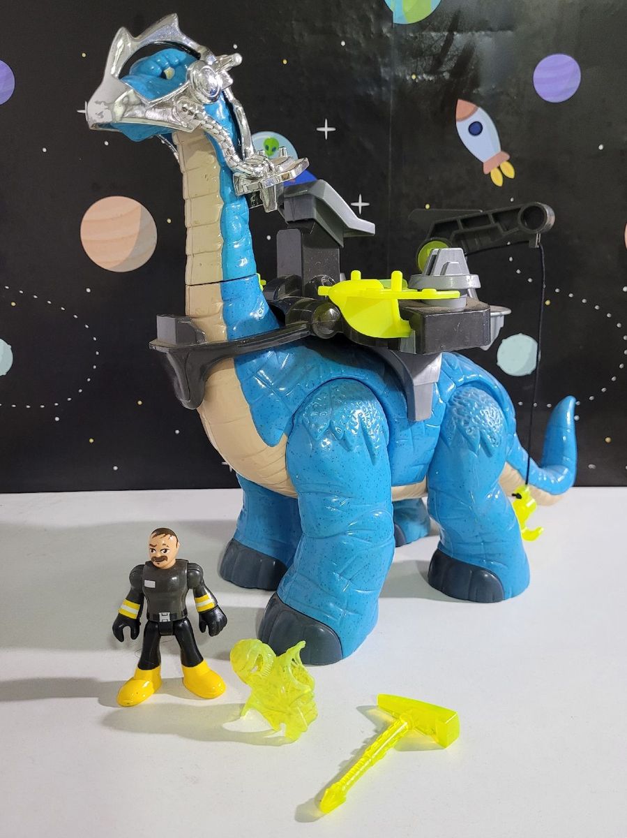 Dinossauro Dino-tech Imaginext Imaginex Mattel Fisher Price | Brinquedo ...