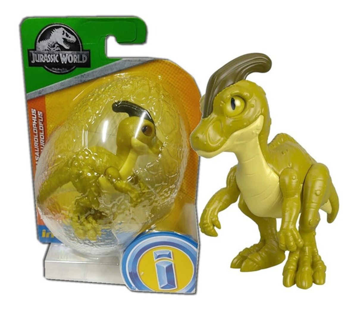 Dinossauro Parasaurolophus Jurassic Word Egg Imaginext | Filme e Série ...