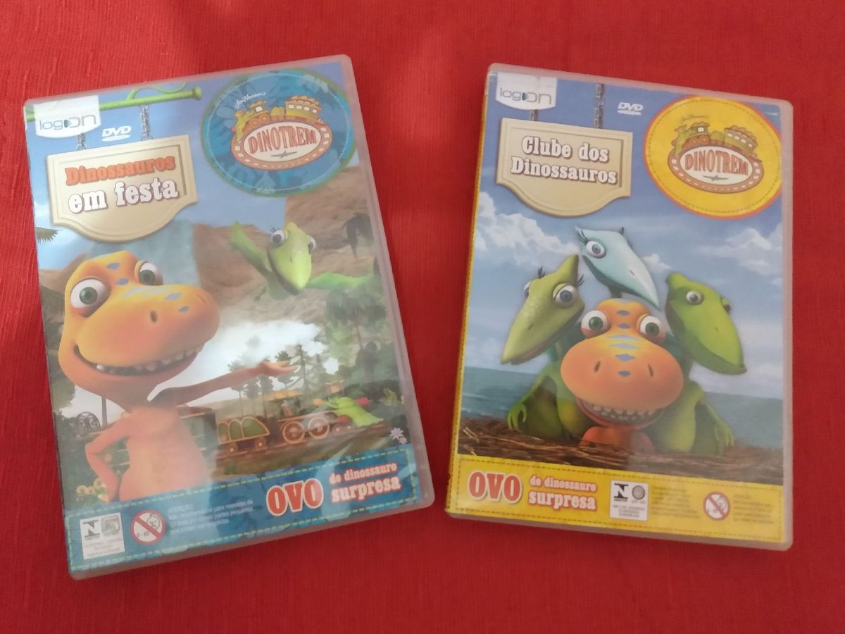 Dinossauros Dvds Dinotrem/ Clube Dos Dinossauros | Item Infantil ...