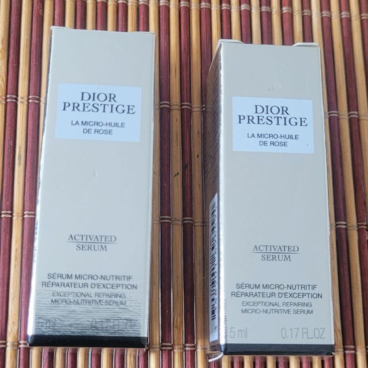 Dior Prestige La Micro-huile de Rose, Serum - 2 Bisnagas para Bolsa e ...