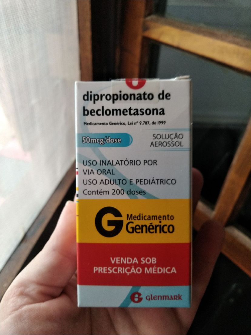 Dipropionato de Beclometasona 50mcg Aerosol | Cacareco Glenmark Nunca ...