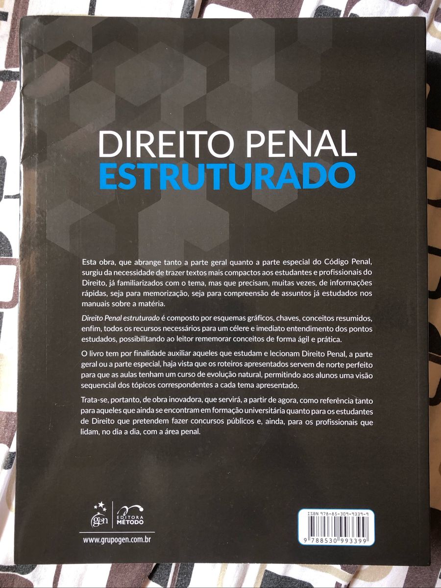Direito Penal Estruturado - Rogério Greco | Livro Editora Método Usado ...