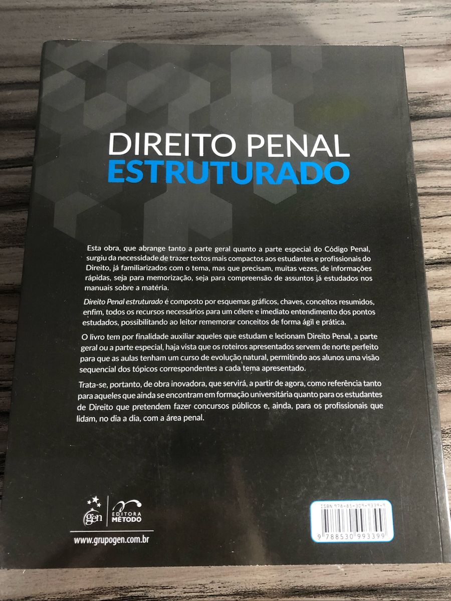 Direito Penal Estruturado - Rogério Greco | Livro Editora Metodo Usado ...