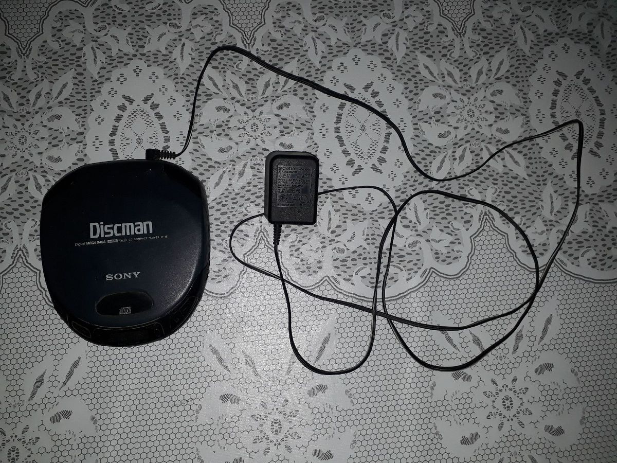 Discman Antigo da Sony Anos 90 | Produto Vintage e Retro Sony Usado ...