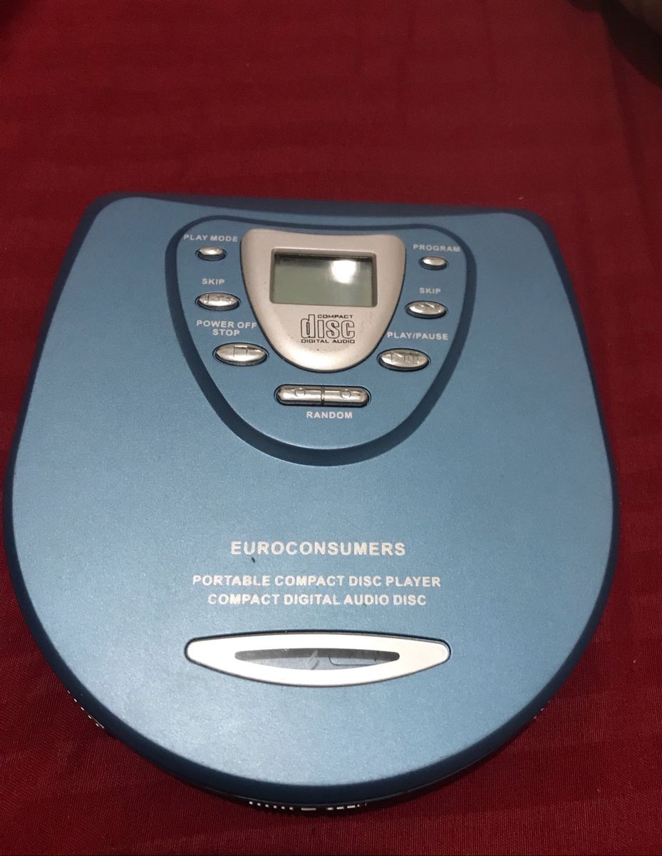Discman Antigo Retro | Item de Música Compact Disc Nunca Usado 71317657 ...