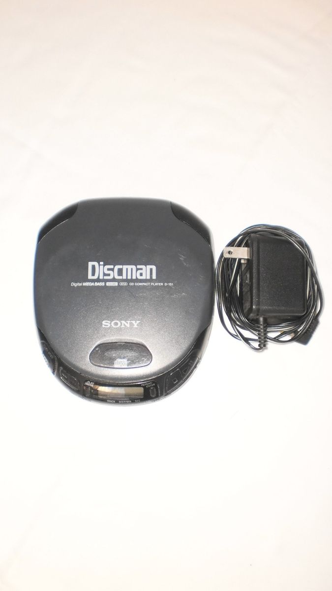 Discman Sony - Modelo D-151 - Tecnologia Japonesa | Item de Música Sony ...
