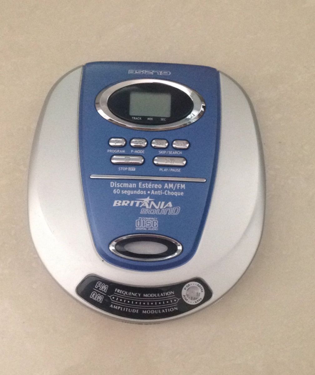 Discman | Item de Música Britania Usado 13676005 | enjoei