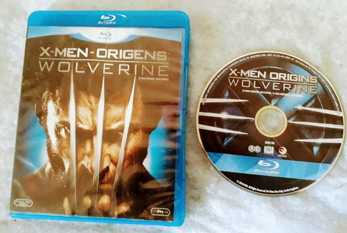 Disco Blue-ray X-men Origins Wolverine Bluray Marvel | Filme e Série ...