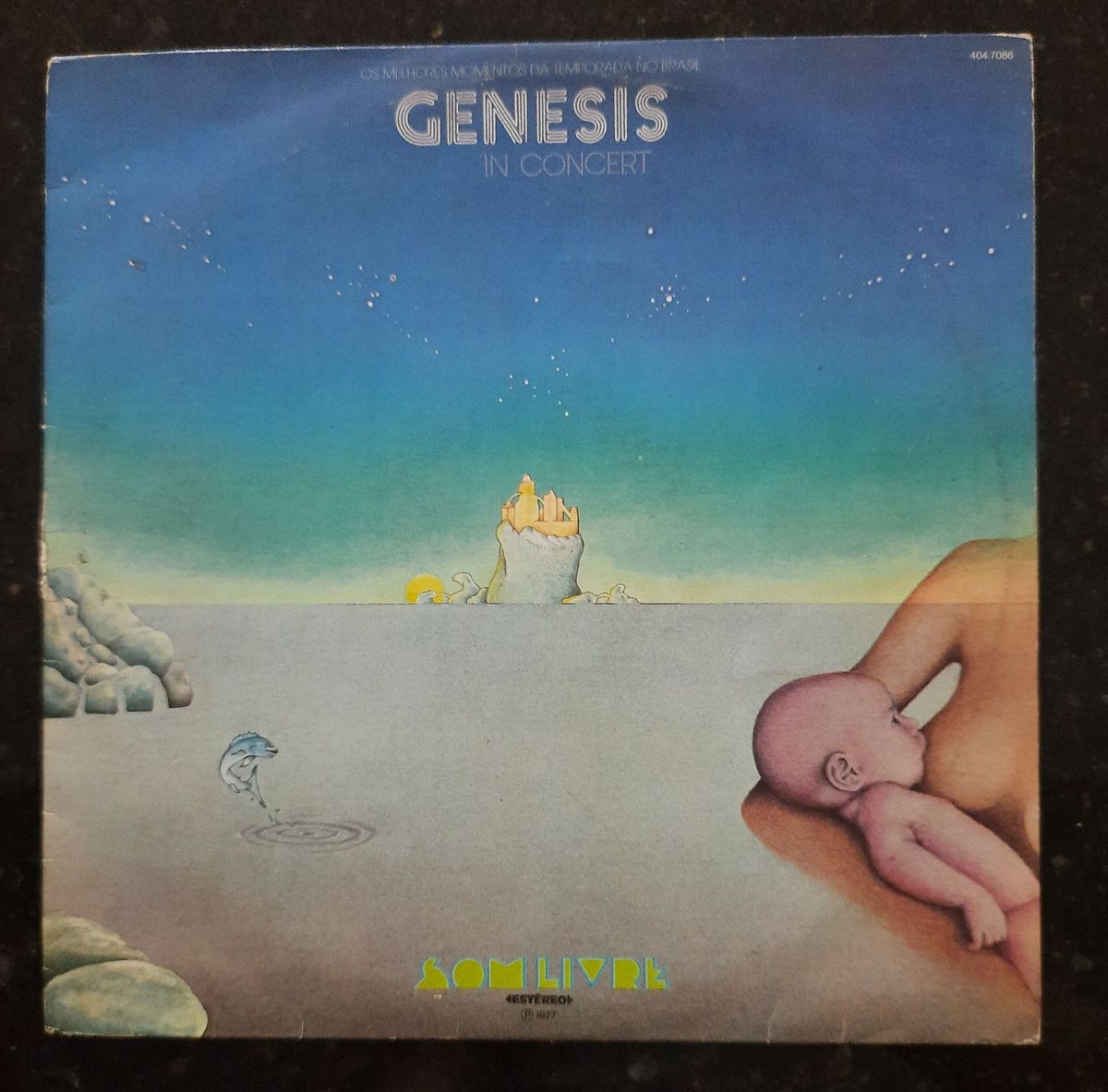 Disco de Vinil Gênesis In Concert, de 1977 | Item de Música Som Livre ...